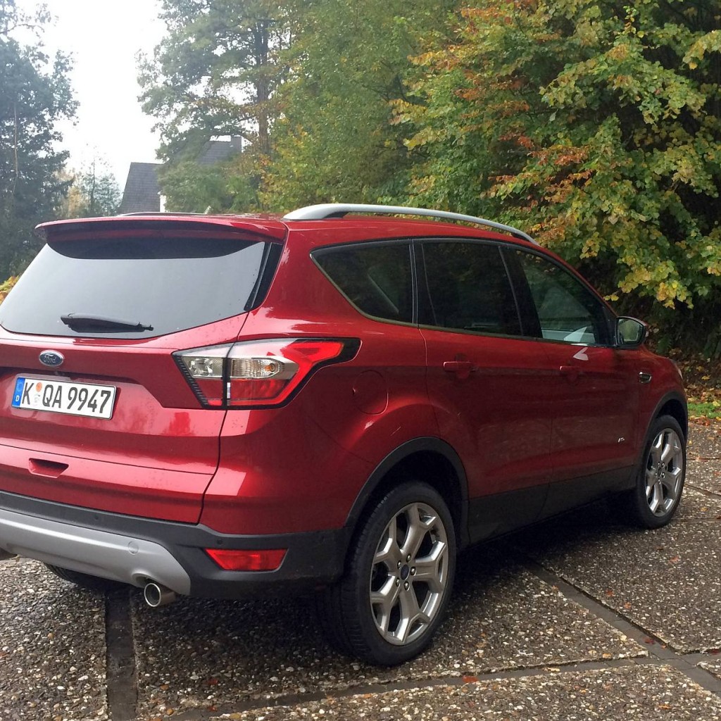 Der Kuga zeigt sich nach seinem Facelift - Den Crossover von Ford gibt ...